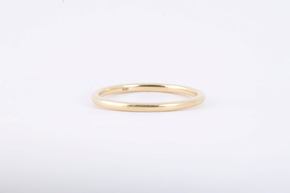 14k Yellow Gold Band Size 8.25 (1.77g.) – Chorost & Co.