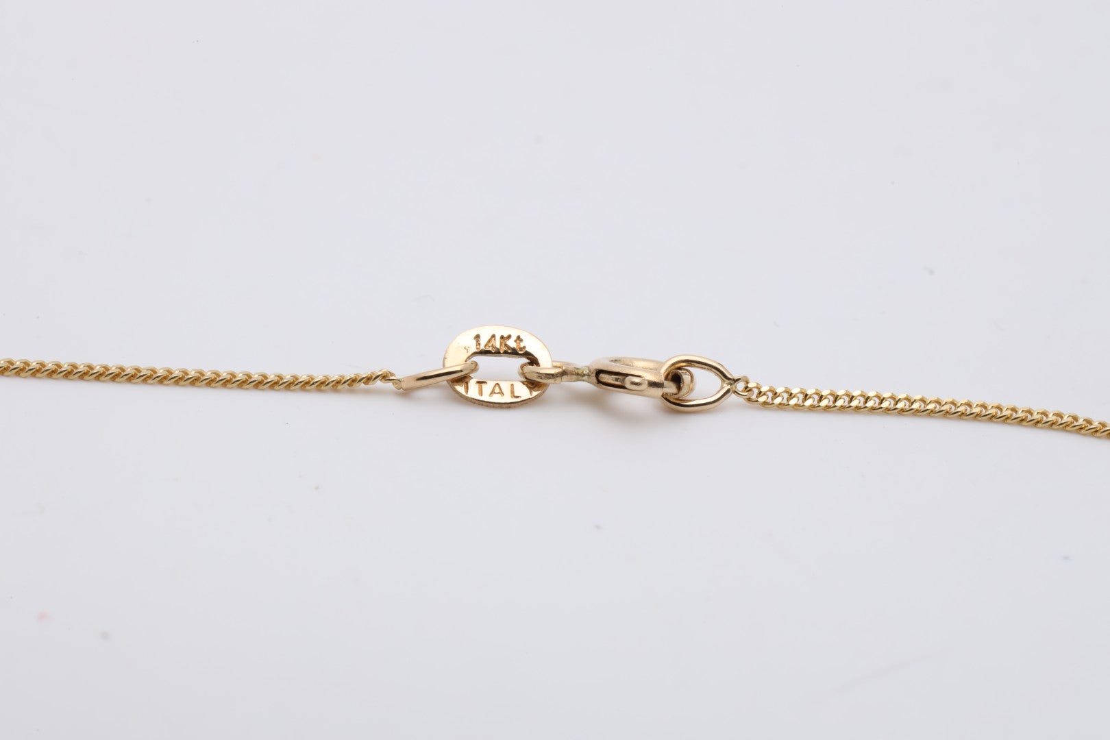 19'' 14k Yellow Gold Ball Station Y-Necklace (3.00g.) - Chorost & Co.