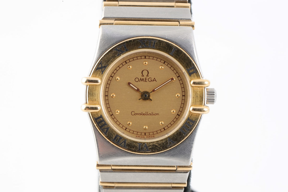 Omega Constellation 795.1080 Stainless Steel & 18k Yellow Gold 24mm La ...