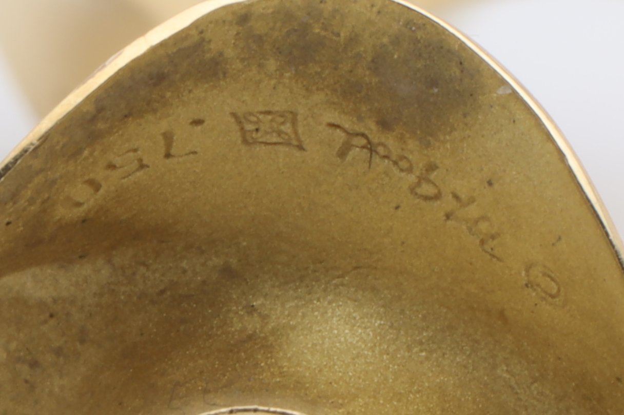 Michael Good 18k Yellow Gold Ruffled Barbarosa Hoop Earrings (9.40g ...