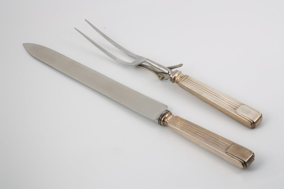 Tiffany & Co. 925 Silver Two Piece Carving Set (217.57g.) – Chorost & Co.
